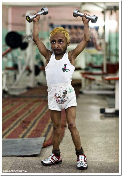 The Smallest Bodybuilder in The World
